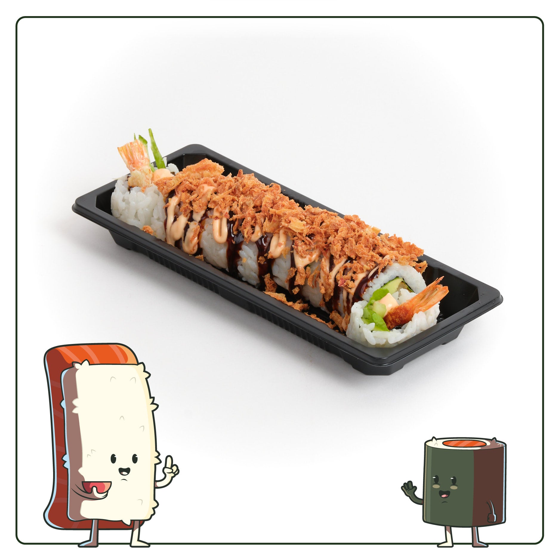 Crunch Tempura Roll | Oishi Sushi Boutique
