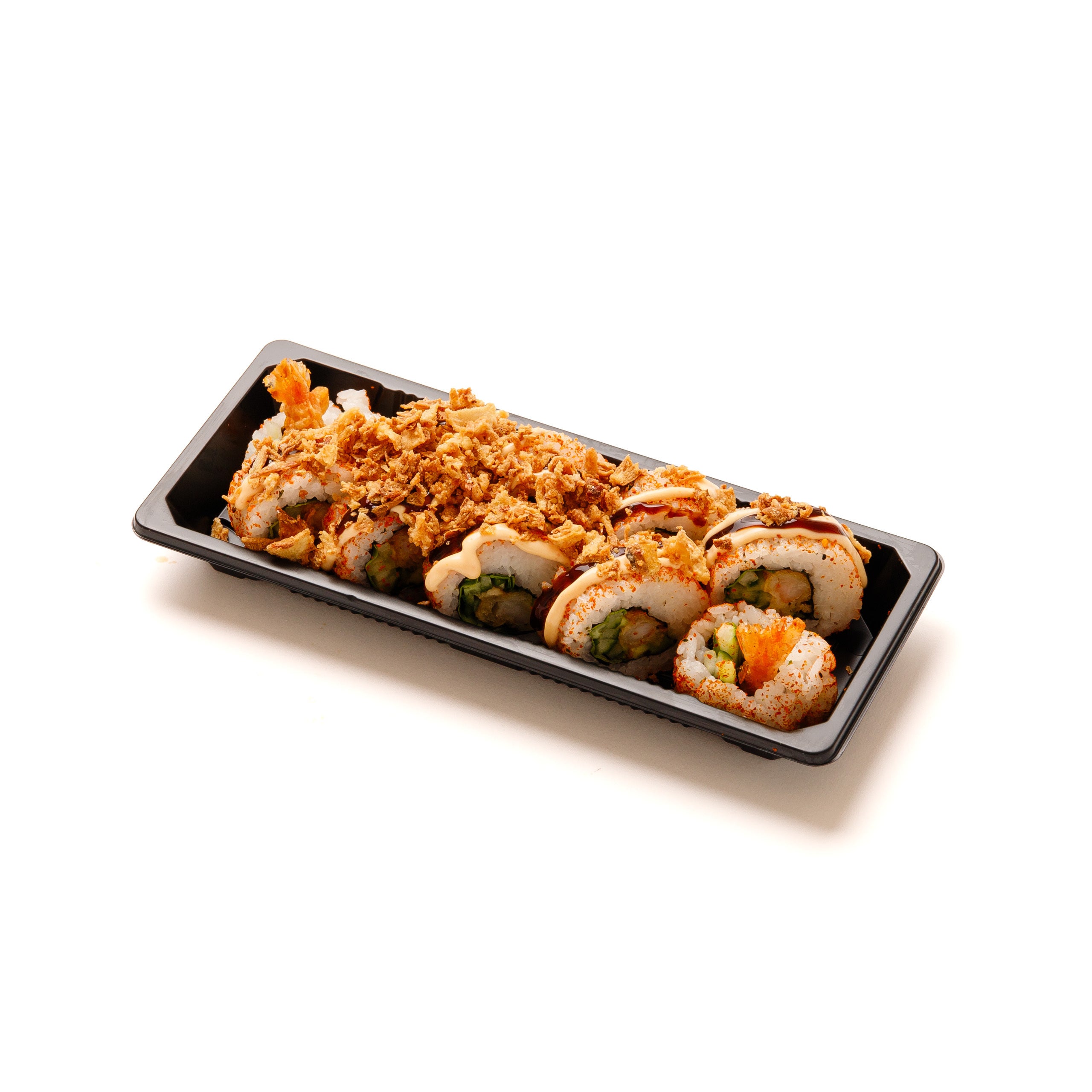 Spicy Tempura Crunch Roll | Oishi Sushi Boutique